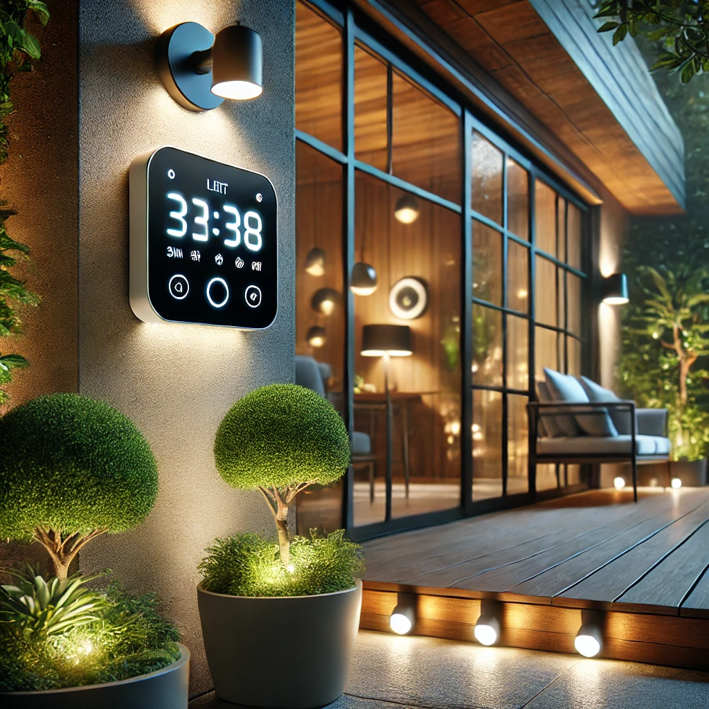 Instalación de luces con temporizadores para exteriores | Guía completa